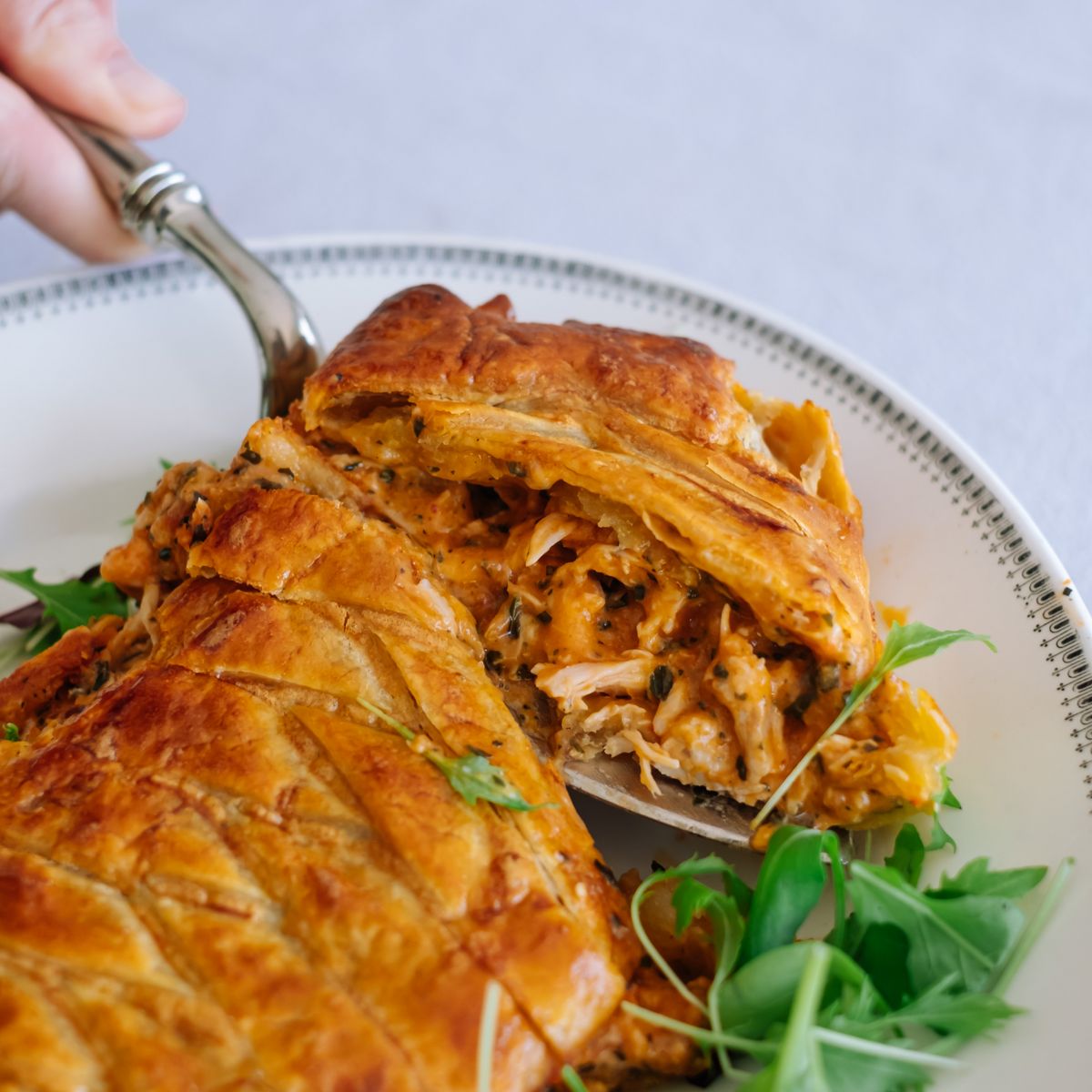 Plaited Chicken Pie 800g – We are Food